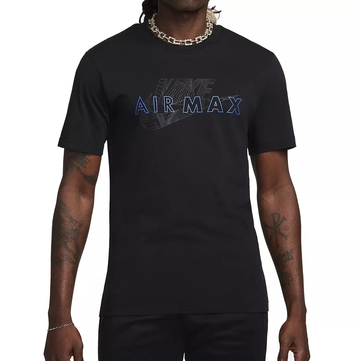 Pegashoes - Tee-Shirt Nike Air Max Noir - FV5593-010