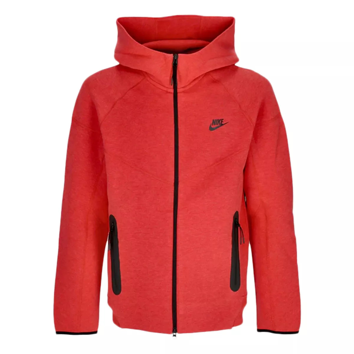Pegashoes - Veste De Survêtement Nike Tech Fle Rouge/Noir - FB7921-672