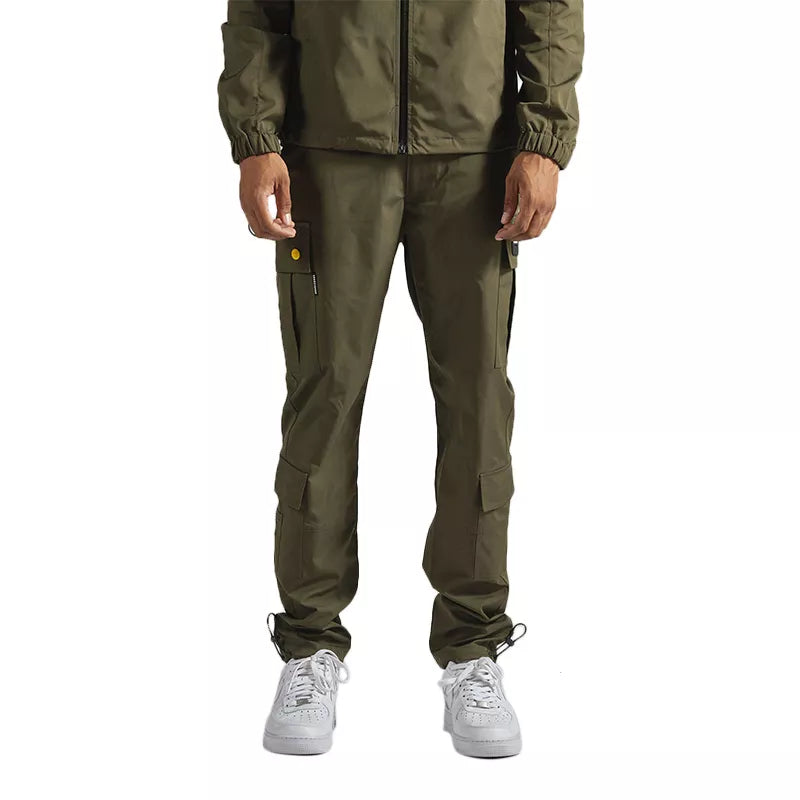 Pegashoes - Pantalon Cargo A PAOCHE 17BOBBY BLACK Kaki -17BOBBY-KAKI