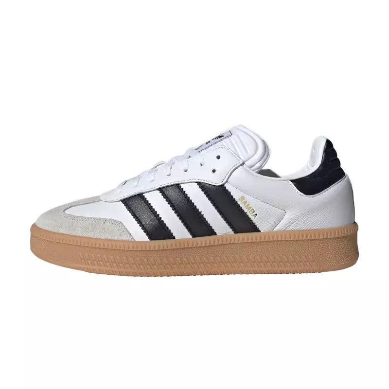 Pegashoes - Basket Adidas Originals Samba Xlg Blanc/Noir - IE1377
